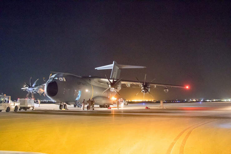 A400M der Luftwaffe geht als Tanker nach Jordanien - FLUG REVUE