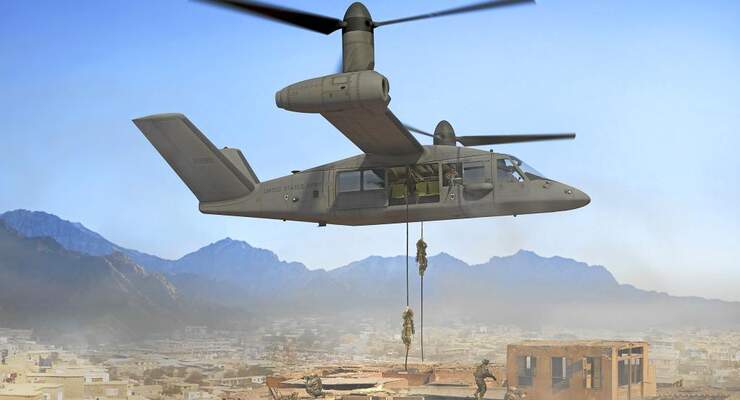 Sikorsky Boeing Defiant gegen Bell Valor - FLUG REVUE