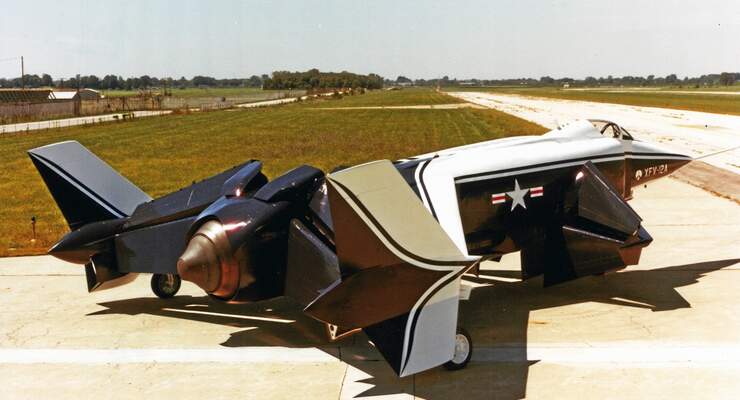 Senkrechtstarter-Prototyp Rockwell XFV-12A - FLUG REVUE